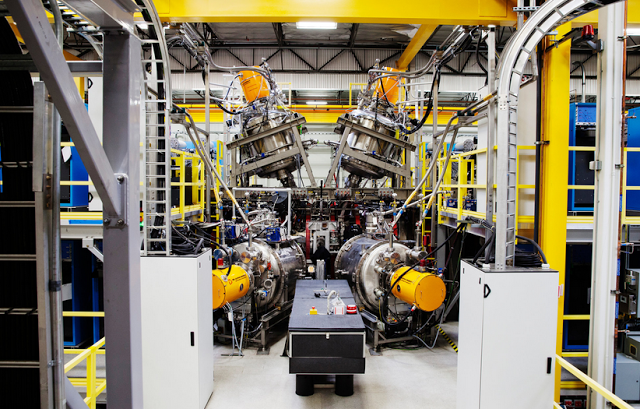 Pictures of Tri-alpha energy’s nuclear fusion prototype in Time ...